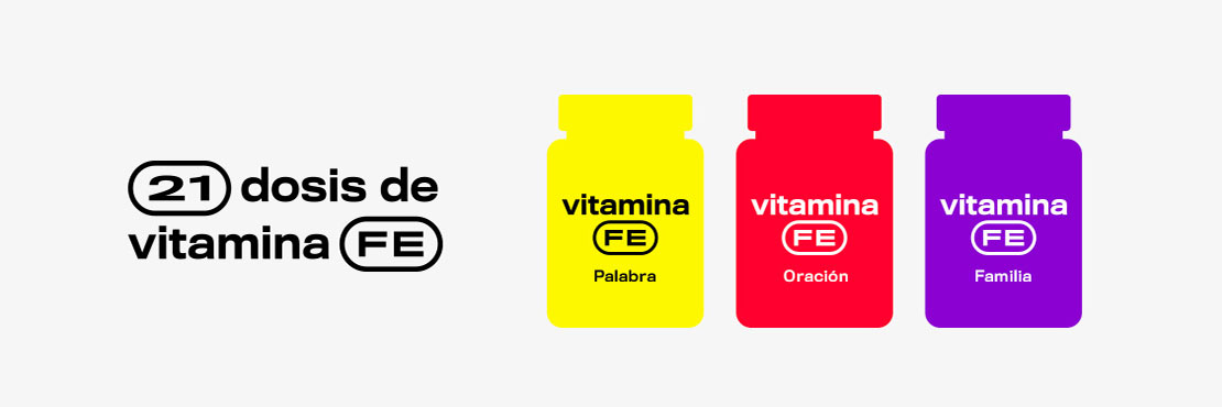 21 dosis de vitamina fe - Casa de Dios